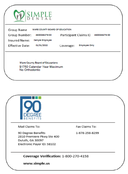 Ware County Schools Benefits